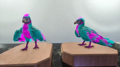 ARK ASCENDED PVE OFFICIAL PAIR BABY ARGY COTTON CANDY HIGH STATUS PS5 ...