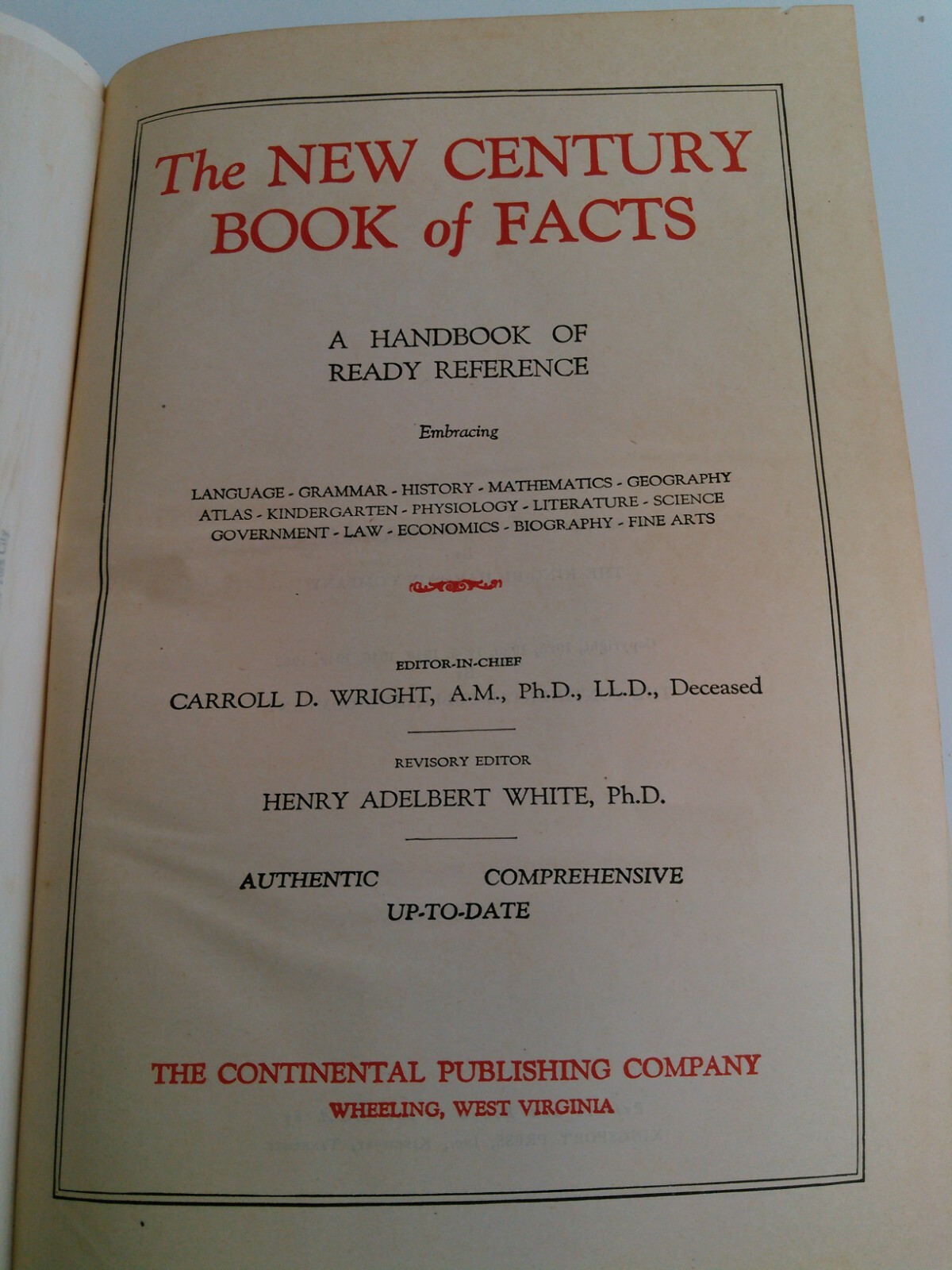 New Century Book of facts | eBay