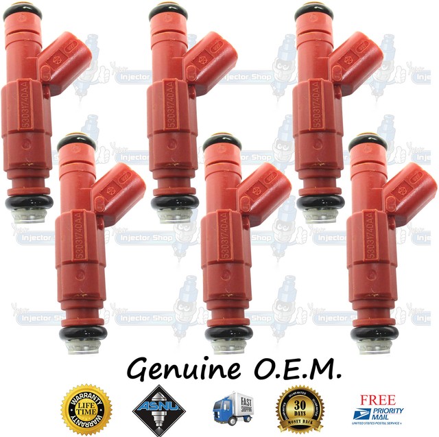 8pcs Fuel Injectors for 2001-2003 Dodge Dakota Durango 5.9l OE ...