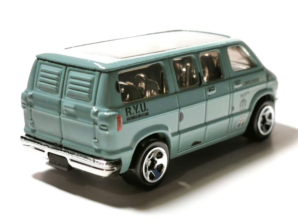 Hot Wheels Green Dodge RAM Van Kids Model Diecast Toy Car HW Drift ...