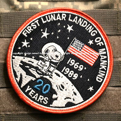 Nasa First Moon Landing Patch A NASA Patch Is Seen At The Unveiling