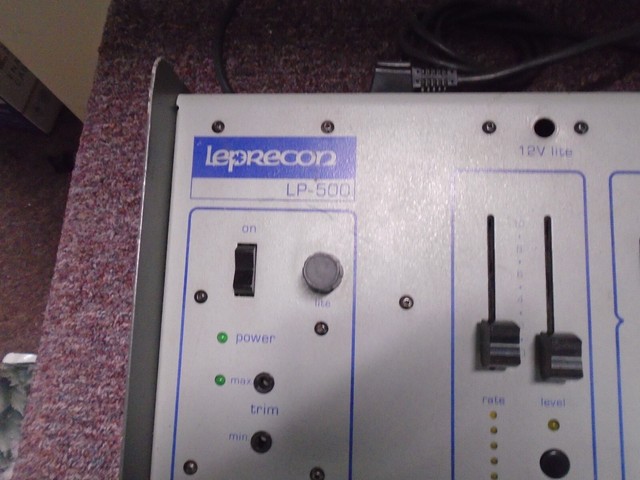 Leprecon 624 LP624-MPX-DA Microplex DMX Lighting Console w/PSU 90-21 ...