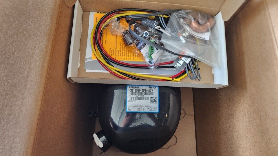 CR18K6-TF5-875 COPELAND AC COMPRESSOR 230V 3-Phase 18,000Btu R22 | eBay