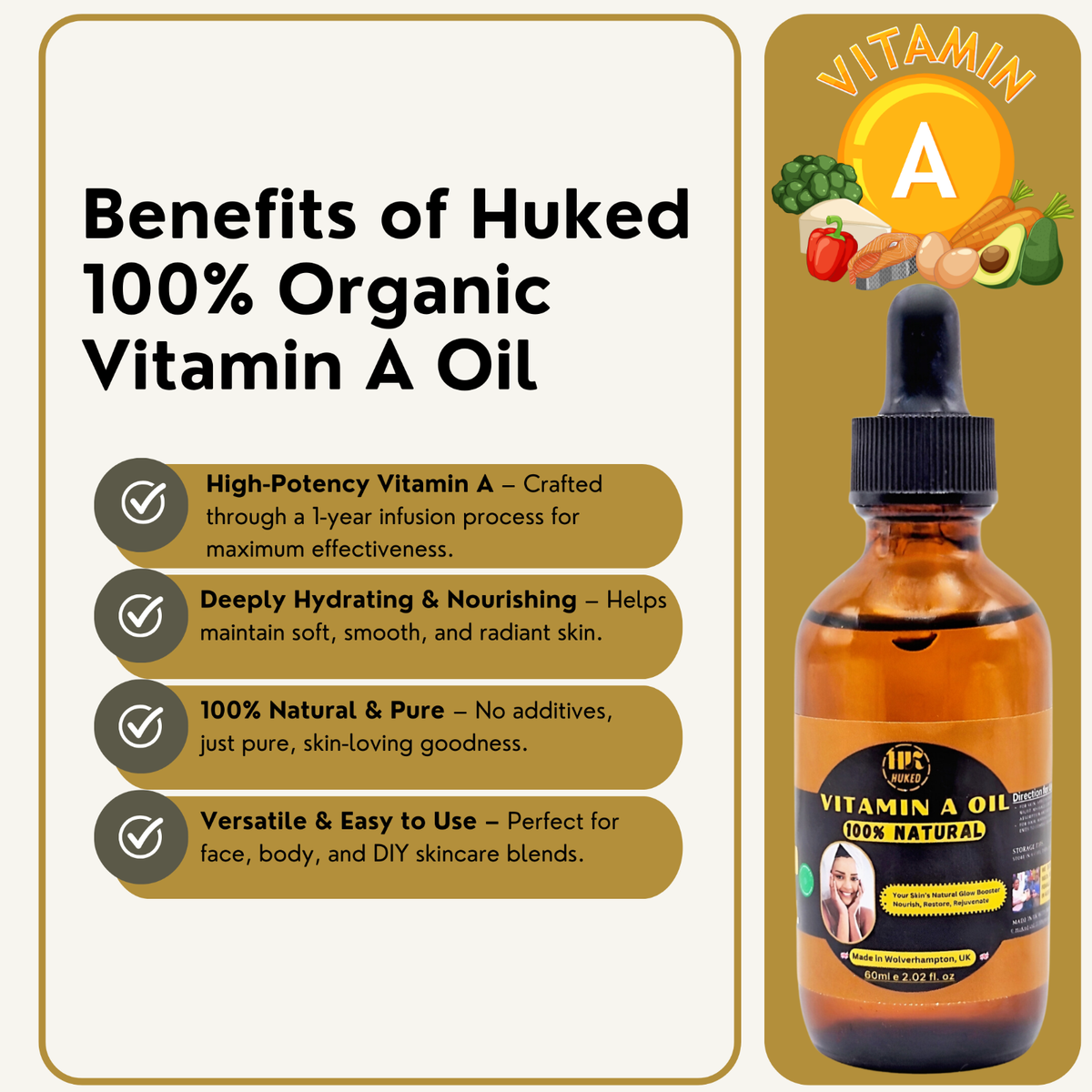 Vitamin A Oil 100ml Core Nutrition