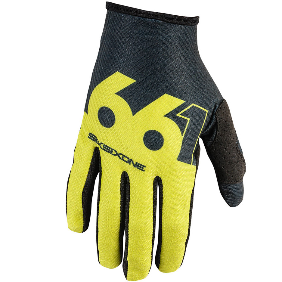 661 GLOVES COMP SLICE MTB MOTOCROSS MX CYCLE BIKE CHARTREUSE BLACK ...