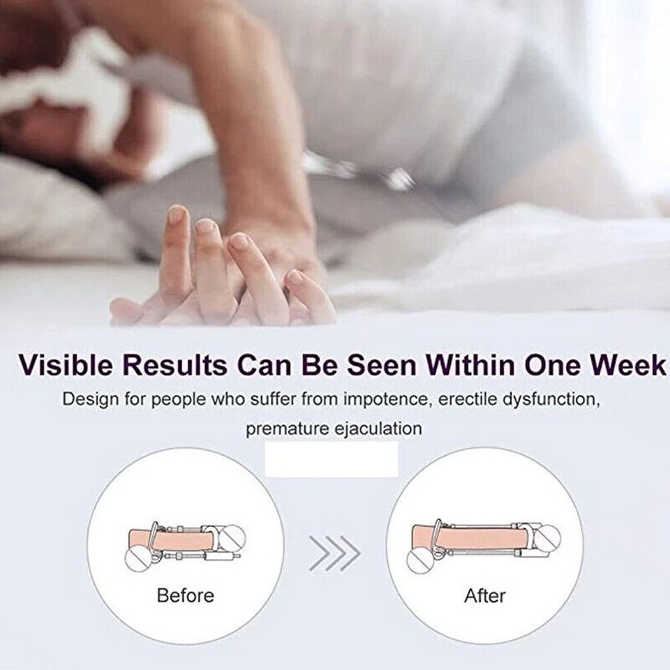 Man Pro Male Penis Extender Enlargement System Enlarger Stretcher ...