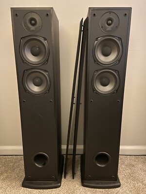 Polk R40 Floor standing Tower Speakers - Pair | eBay