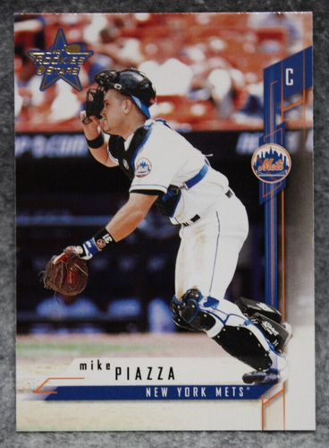 2001 Leaf Rookies & Stars Mike Piazza Card #31 Mets | eBay