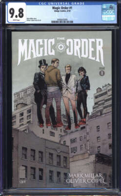MAGIC ORDER #1 CGC 9.8 WHITE PAGES // IMAGE COMICS 2018 | eBay