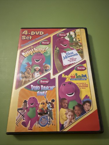 Barney 4 Movie Set On 3 DVDs Preschool Favorites VHTF 884487108561| eBay