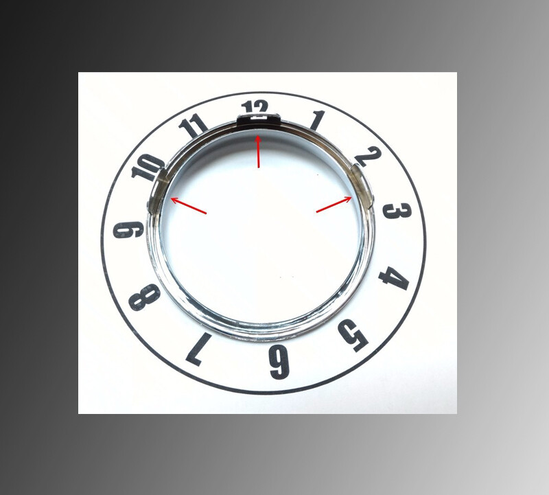 Matt Silver Dashboard Dial Gauge Rings Bezel Trim For BMW E90 E91 E92 ...