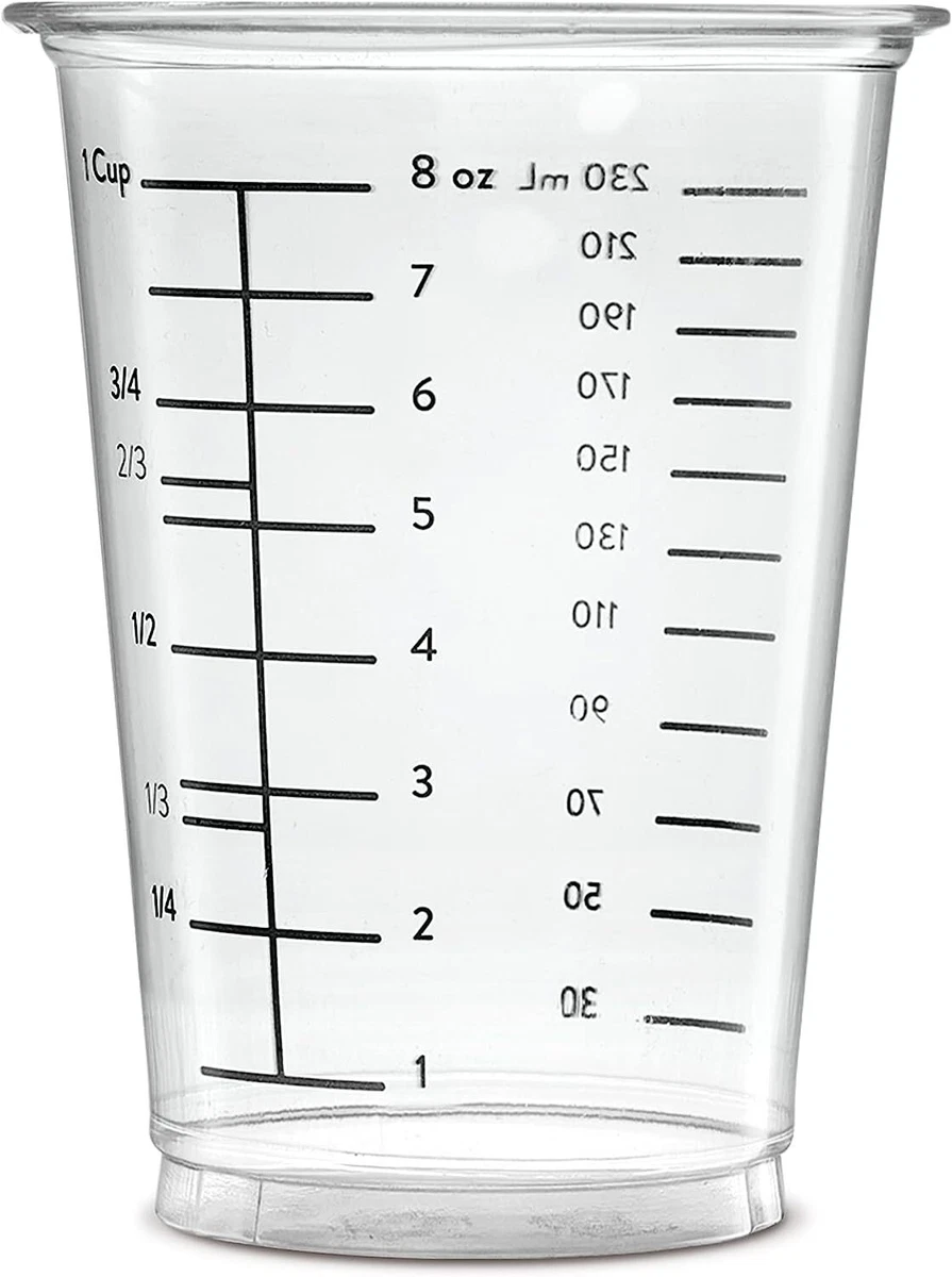 Disposable Plastic Measuring Cups