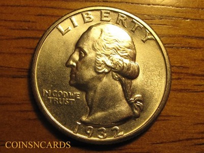 1932-S/D Washington Quarter S Over D Mint Mark Error Uncirculated ...