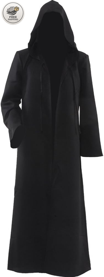 Men'S Cosplay Cloak Robe Costume Halloween Tunic Hooded Uniform | eBay