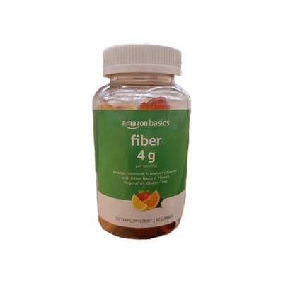 Amazon basics fiber gummies 4g dietary supplement | eBay