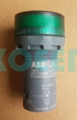 1PCS NEW ABB Green button indicator CL2-502G 24VAC/DC | eBay