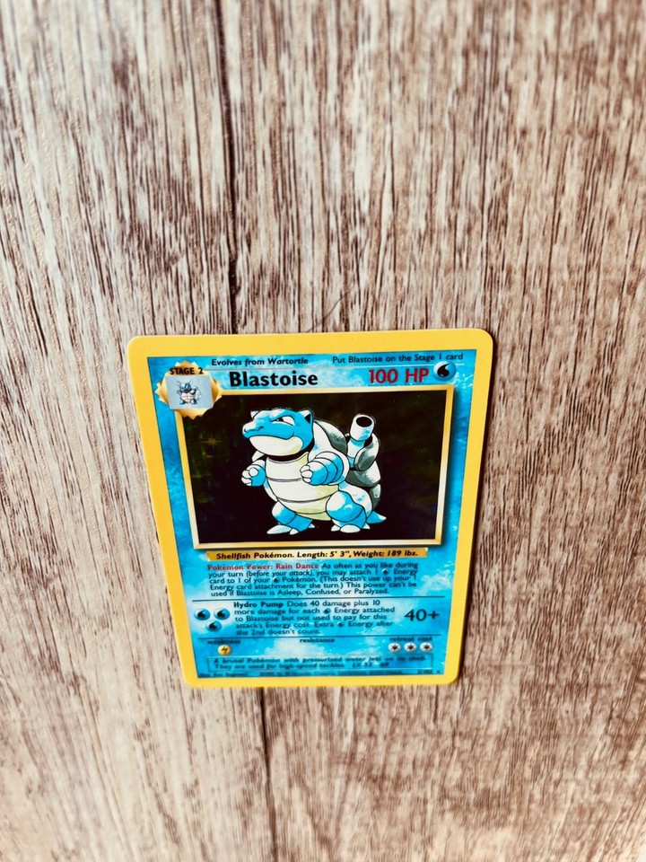 1999 Pokemon Blastoise Base Set Holo 2/102 TCG Card | eBay