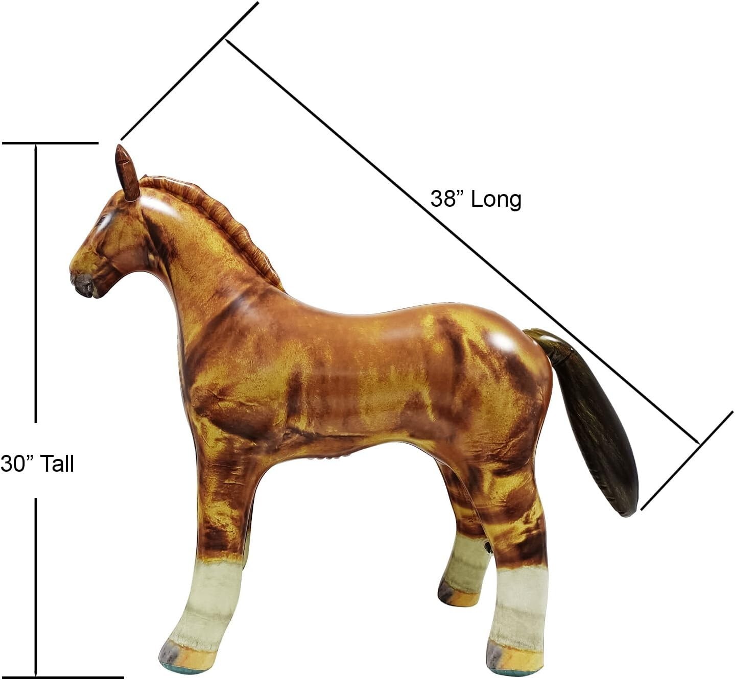 Inflatable Horse Great for pool party decoration birthday kids and ...