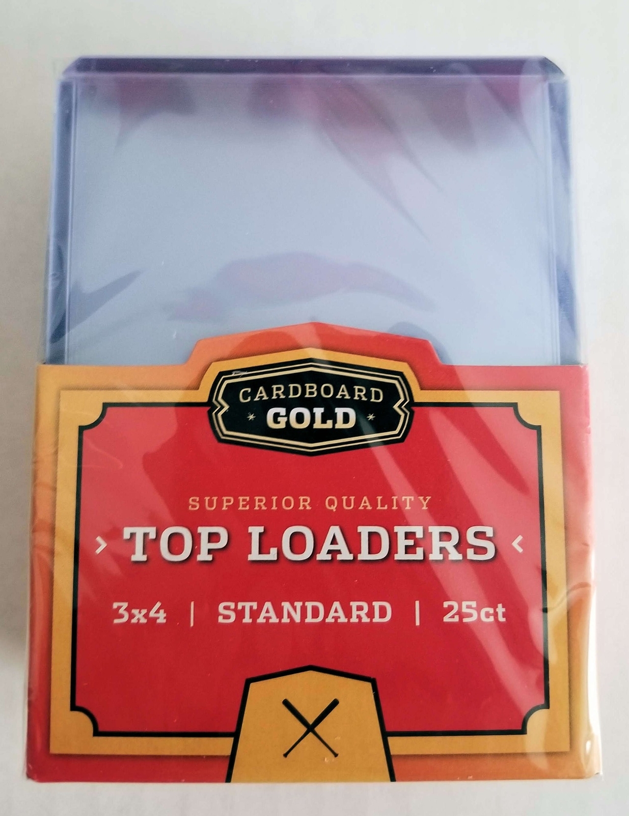 CARDBOARD GOLD TOP LOADERS 3x4 STANDARD TOPLOADER CBG 25 50 100 200 500 ...