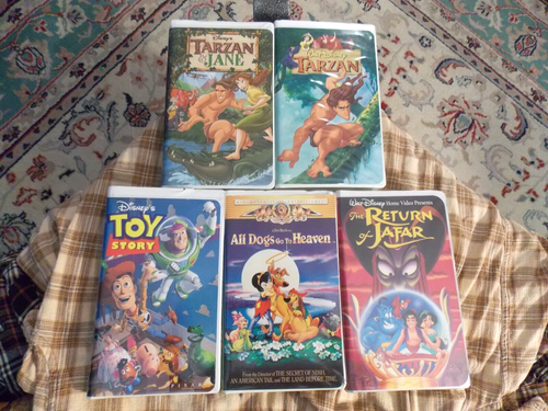 WALT DISNEY Home Video Lot Of 5 VHS TAPES W/ Cases VG | eBay