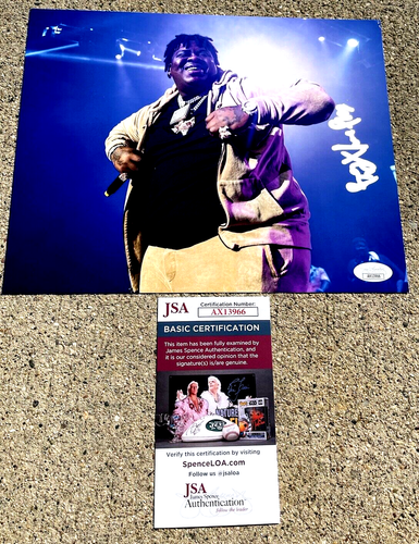 BIGXTHAPLUG SIGNED 8X10 Photo JSA COA TEXAS HIP HOP RAP E | eBay