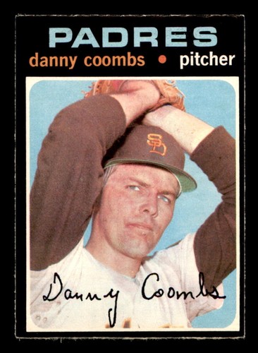 1971 OPC O-Pee-Chee Baseball #126 Danny Coombs EX/MT *e1 | eBay