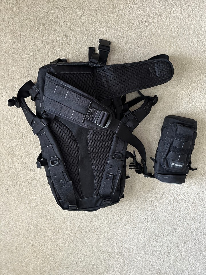 Maxpedition Gyrfalcon Backpack - Black - INCLUDES BOTTLE HOLDER ...