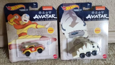 Hot Wheels Character Cars Avatar the Last Airbender Aang & Appa | eBay