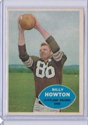 1960 Topps #27 Billy Howton BROWNS | eBay