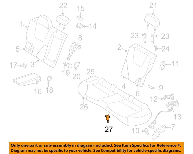 Subaru 64333FJ000 Genuine OEM Factory Original Hook for sale online | eBay