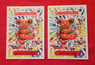 Garbage Pail Kids Battle Of The Bands Grateful dead grateful Ted set | eBay