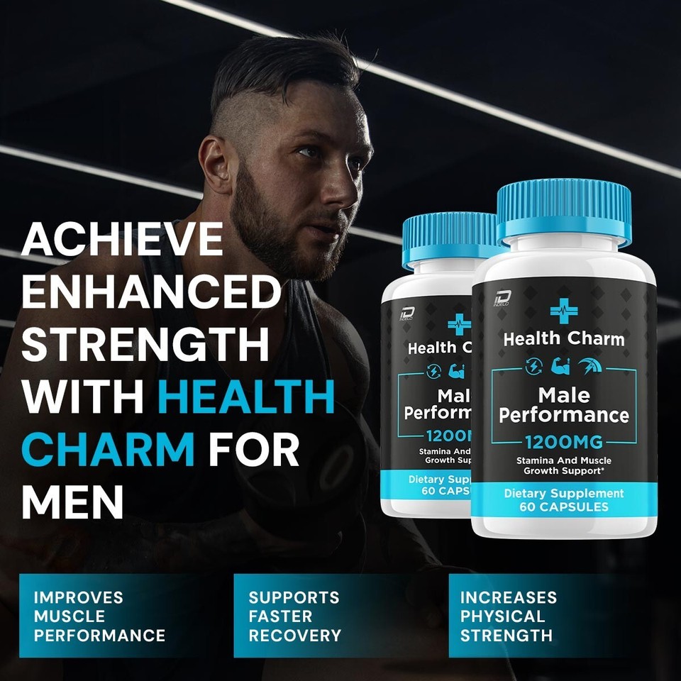 (5 Pack) Health Charm for Men Capsules – HealthCharm Pills Overall ...