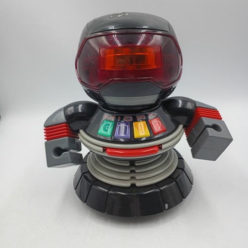 VTG 1994 MICRO CHIP ROBOT 8" BY NEW BRIGHT QUALITY TOYS, BATTERY ...