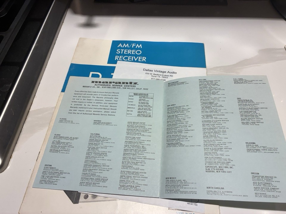 Marantz Superscope R 1270 Am Fm Stereo Receivers | eBay