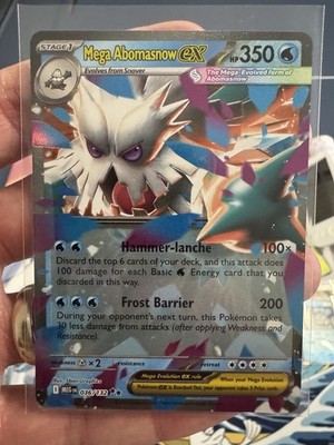 Pokémon TCG - Mega Abomasnow ex - Mega Evolution 036/132 - NM (Near ...