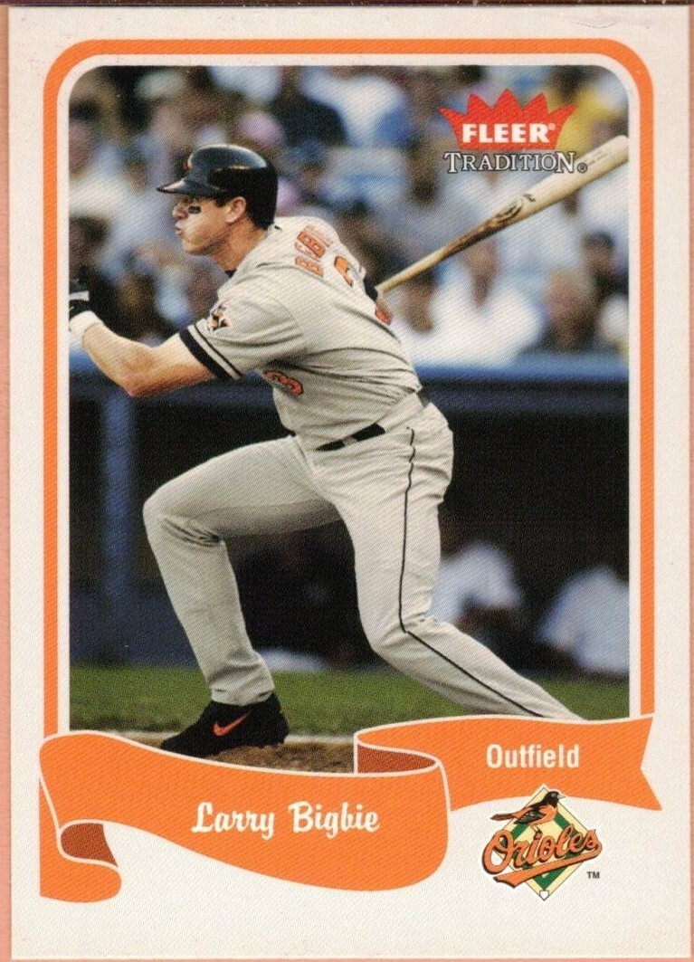 Larry Bigbie 2004 Fleer Tradition SP | eBay