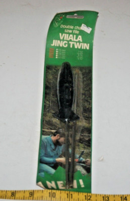 Vintage NOS Viiala Jing Twin - Double Chainsaw File - 7/32"" | eBay
