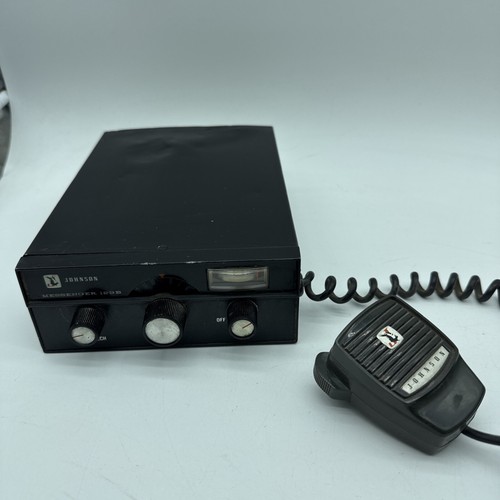 Vintage Johnson Messenger 123B 23 Channel CB Radio w/ Mic Untested | eBay