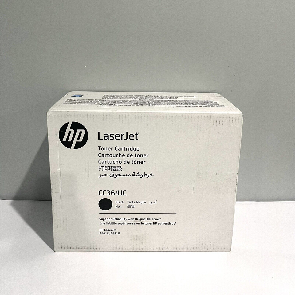HP 64X CC364JC Black High Yield Toner For LaserJet P4015, P4515 30K ...