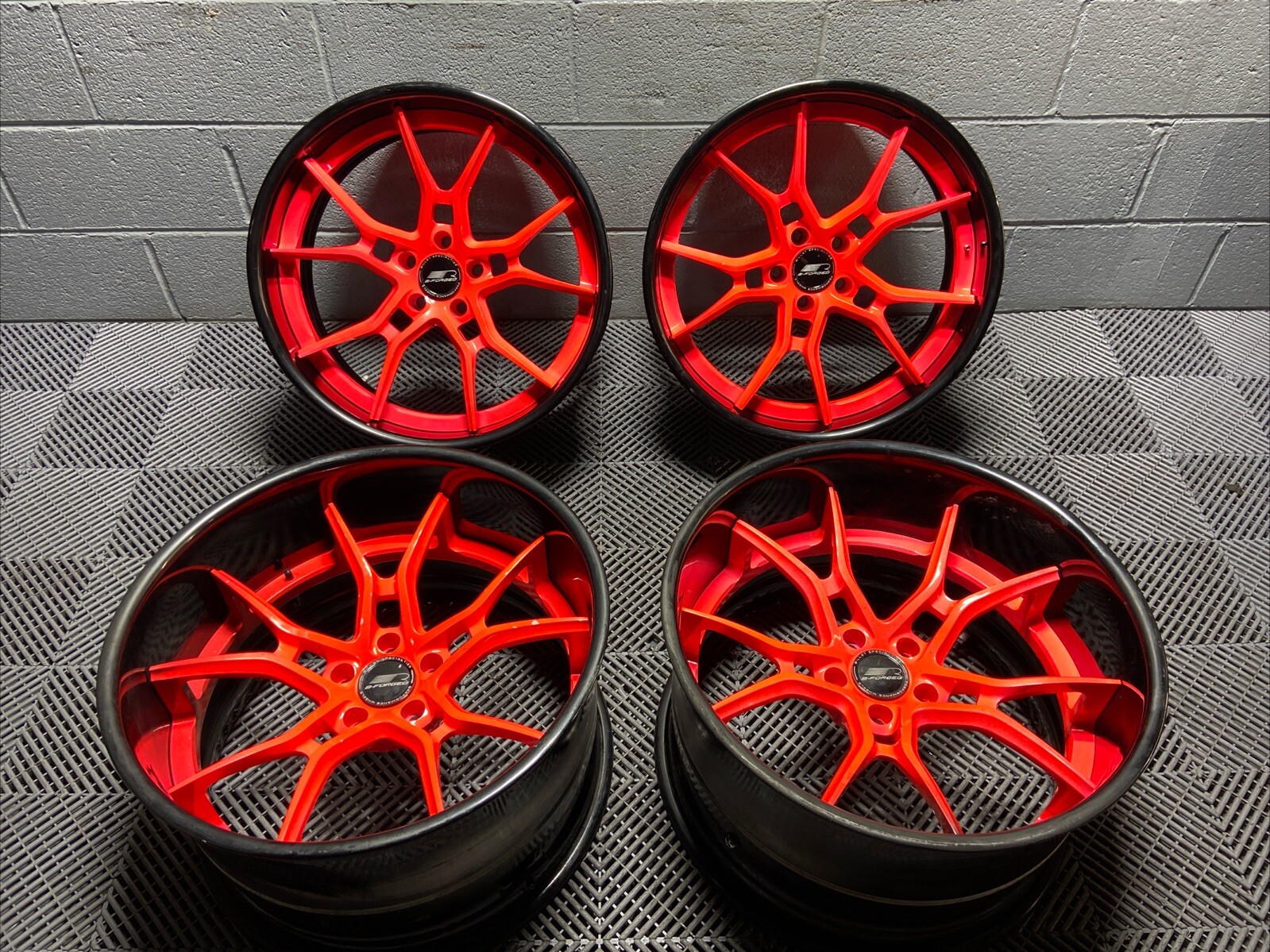 2017-2023 Audi R8 Rims Disc R21 & R20 B-Forged Performance Wheels NOTE ...