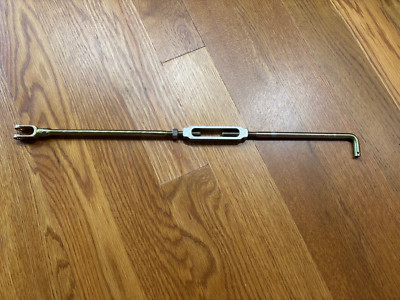 UNIVERSAL CLUTCH & BRAKE ADJUSTMENT ROD TURNBUCKLE 3/8" 16 20-23" LONG ...