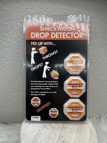 Shock Watch, Drop Detector 3 Pack, Up to 50 LBS, 75G Fragile Packages ...