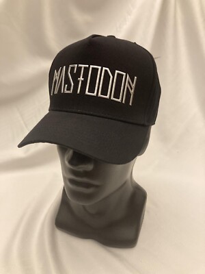 Mastodon Metallic Logo Hat/Cap Official Ghost Volbeat | eBay