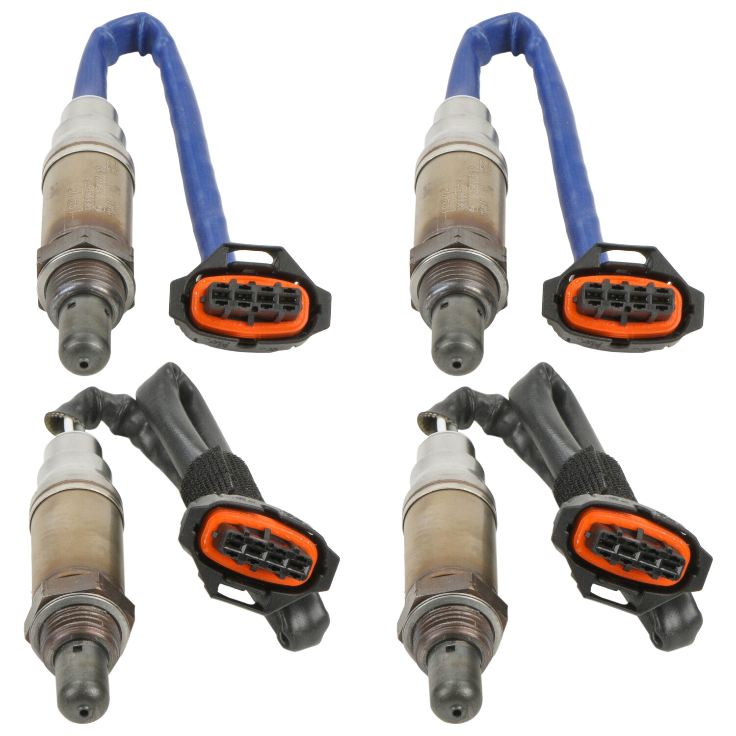 Bosch Upstream & Downstream Front Oxygen Sensors KIT for Porsche ...