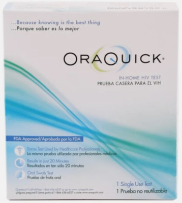 OraQuick HIV In-Home Professional Test Kit - NEW SEALED - Free Discreet ...