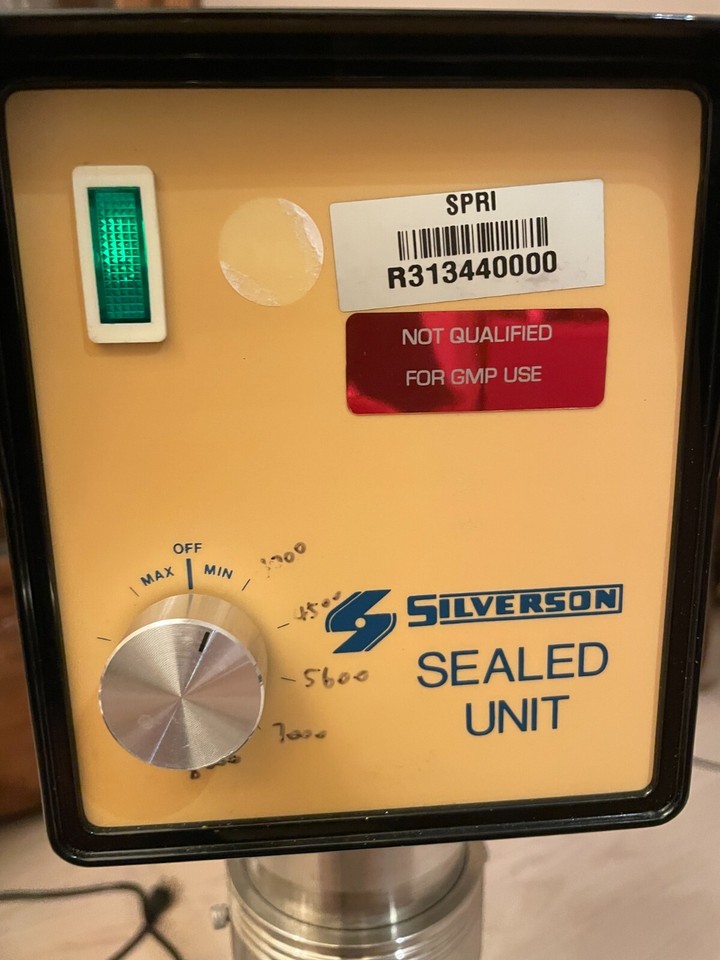 Silverson L4R Heavy Duty Laboratory Mixer Emulsifier homogenizer tissue ...