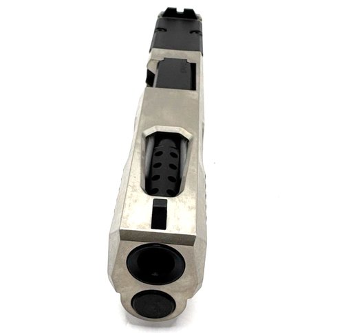 High Table Glock 17 Gen 5 W3 Nickel Complete Slide RMR Cut Black Ported ...