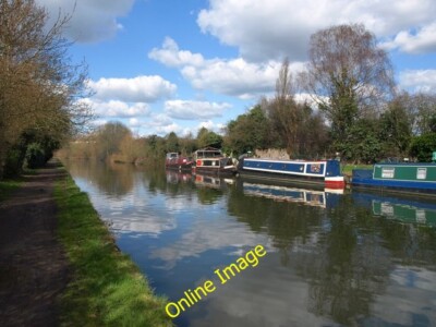 Photo 6x4 Grand Union Canal at Alperton Cemetery Wembley These ...