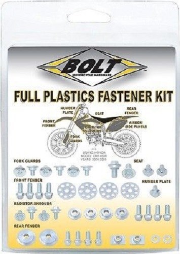 Bolt Full Plastic Fastener Kit for KTM 2011-15 SX SXF XC XCF - KTM-PFK1 ...