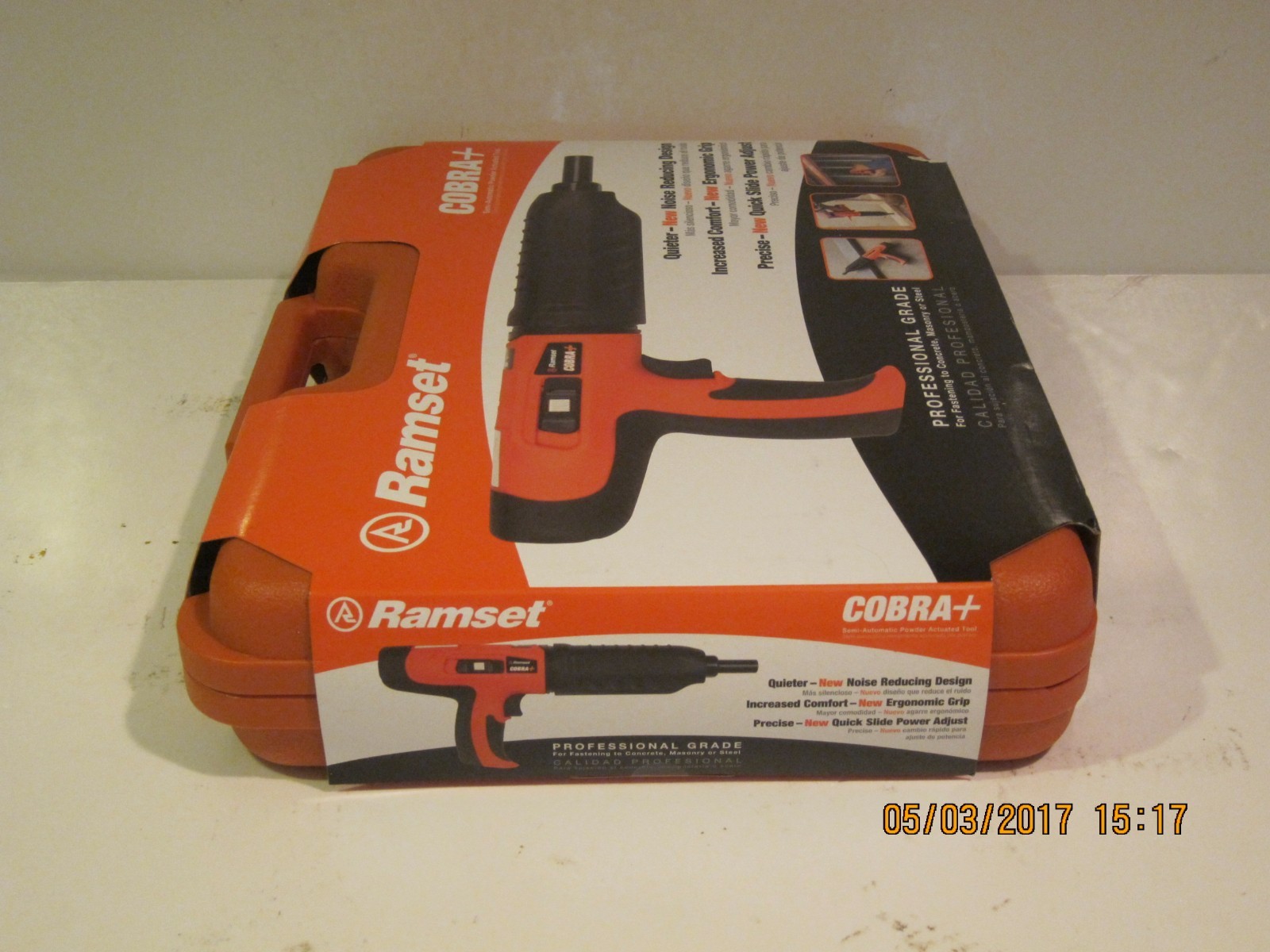 Ramset 16942 Cobra Plus .27 Caliber Semi Auto Powder Actuated Tool-FRE ...